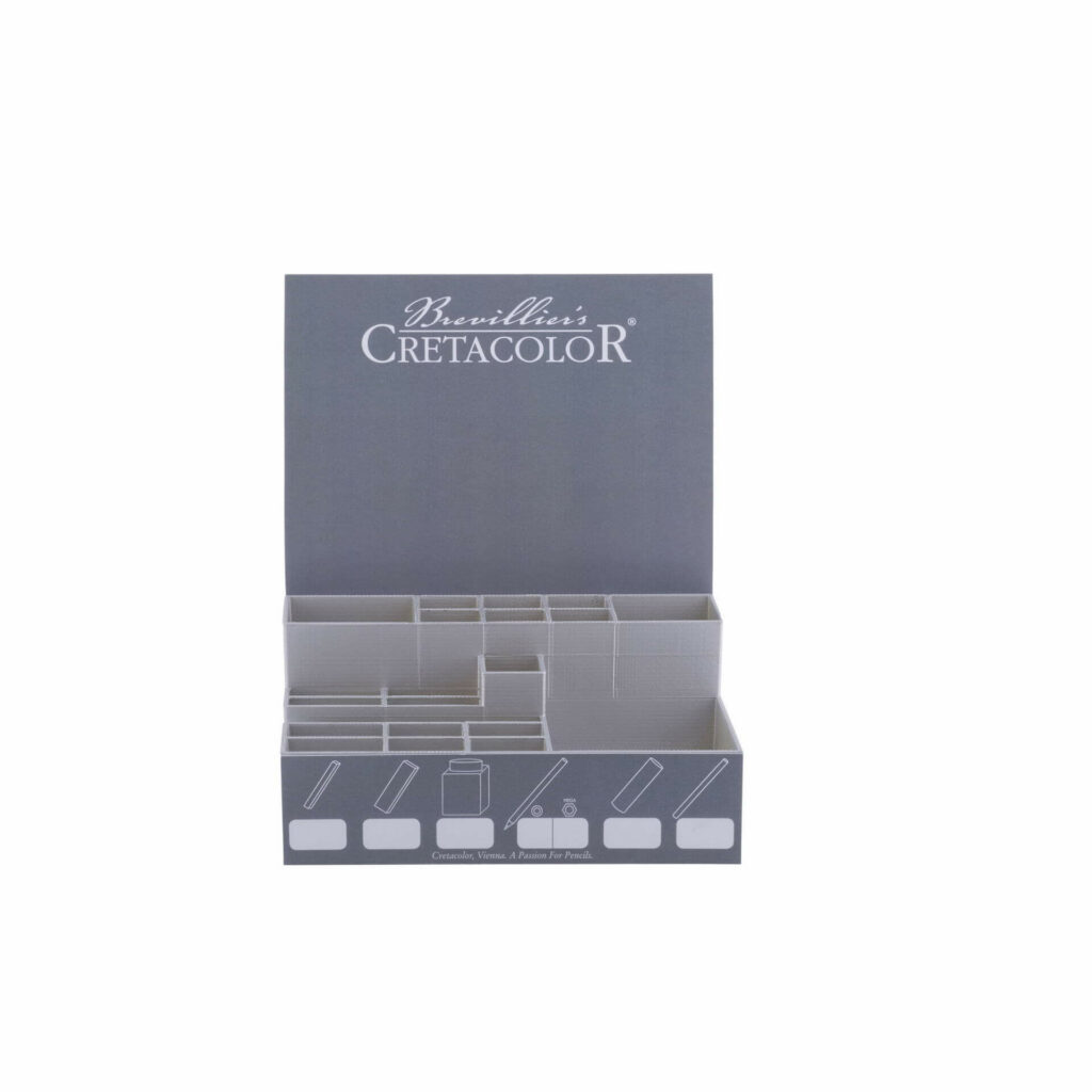 Pocket counter displays - Cretacolor