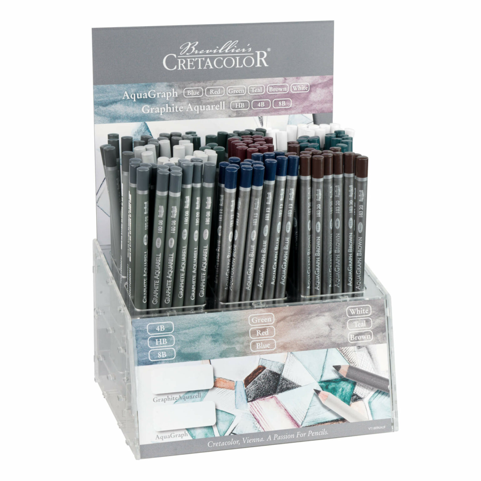 Display AquaGraph & Graphite Watercolor - Cretacolor
