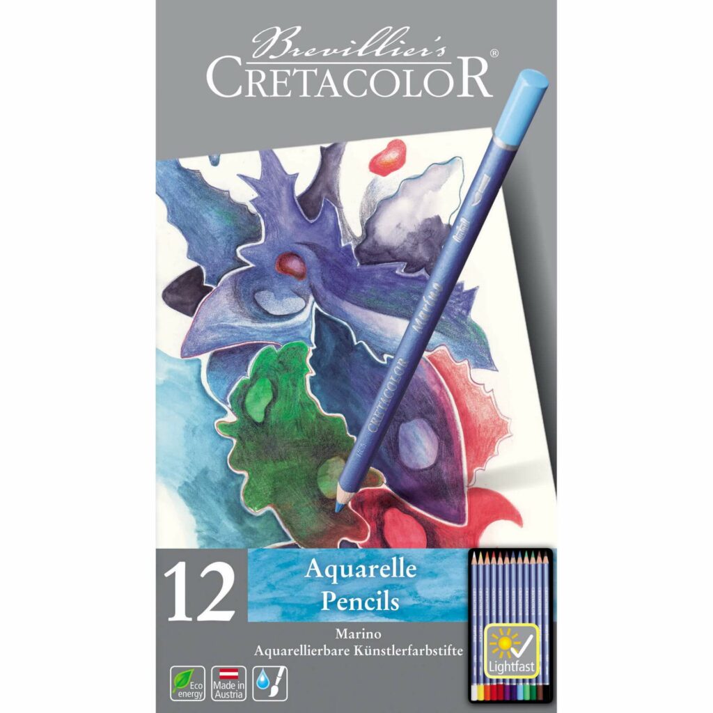 MegaColor - Colored pencils, 12 colors - Cretacolor