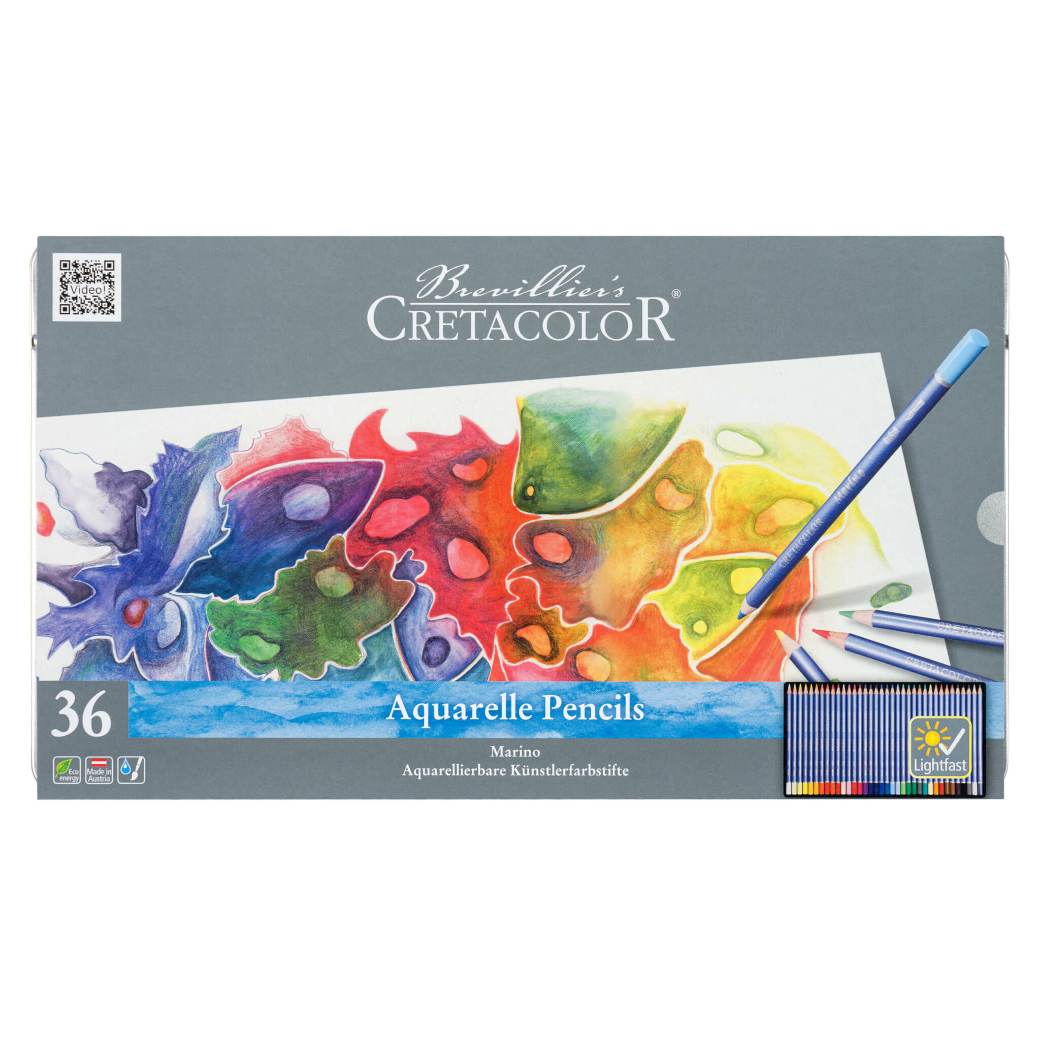 MegaColor - Colored pencils, 12 colors - Cretacolor