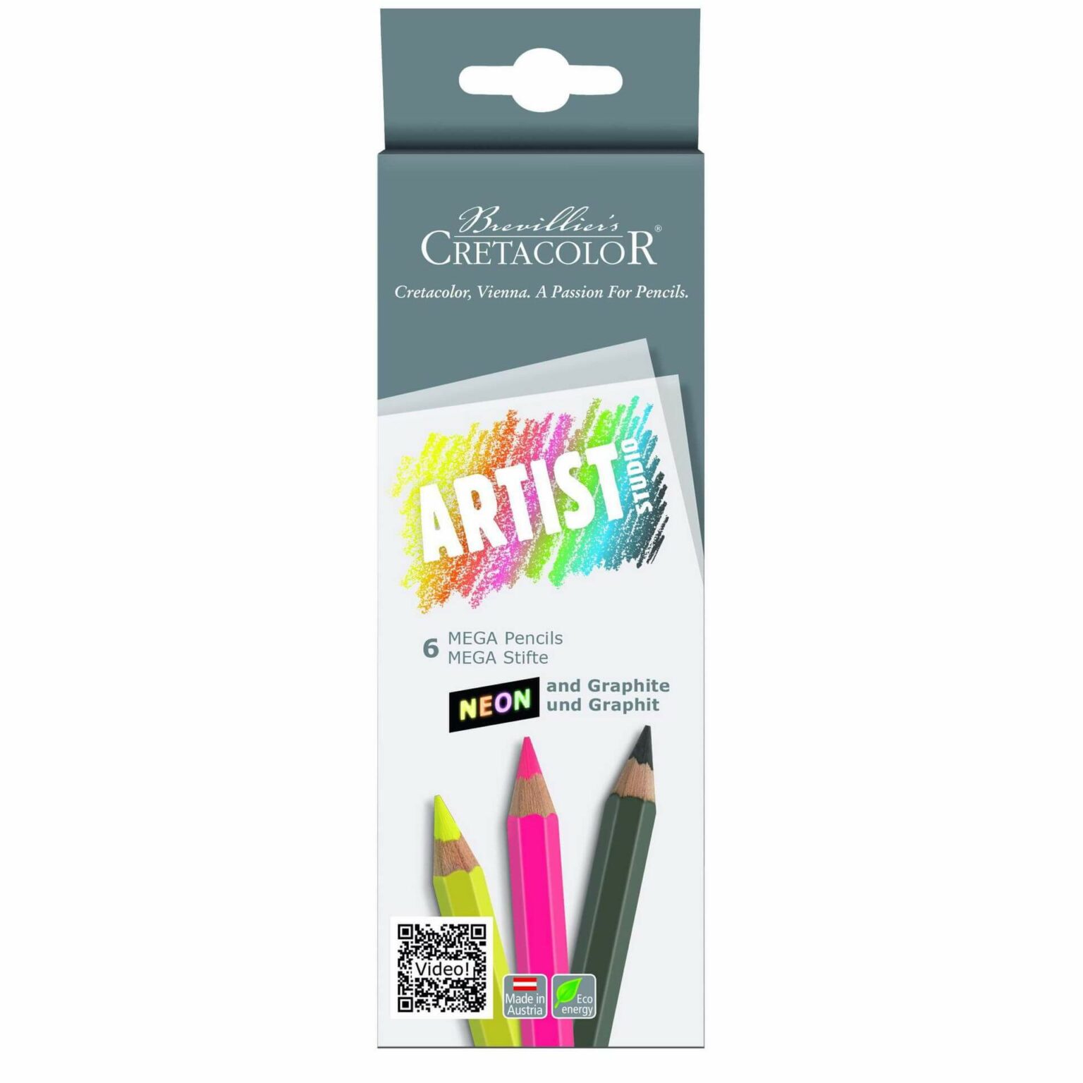 Artist Studio - Mega Stifte Neon & Graphit - Cretacolor