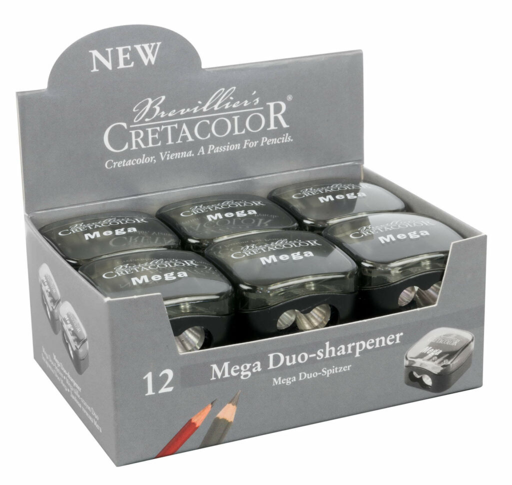 Mega Duo Sharpener - Cretacolor
