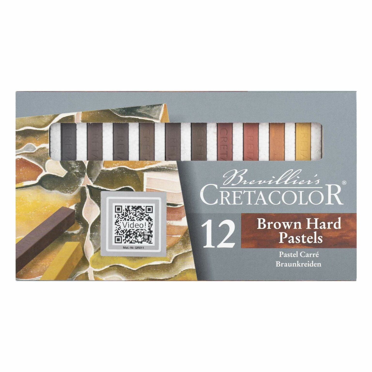 Brown & Grey Crayons - Cretacolor